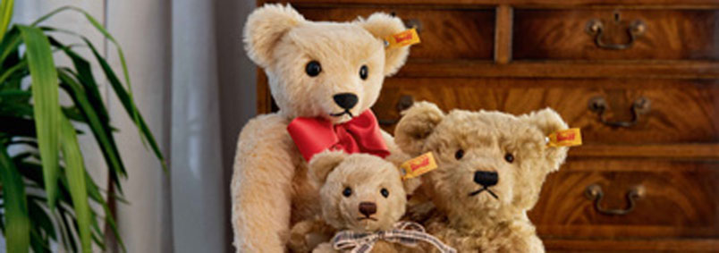 Steiff beren en knuffels koopt u bij Ebearstore.com!